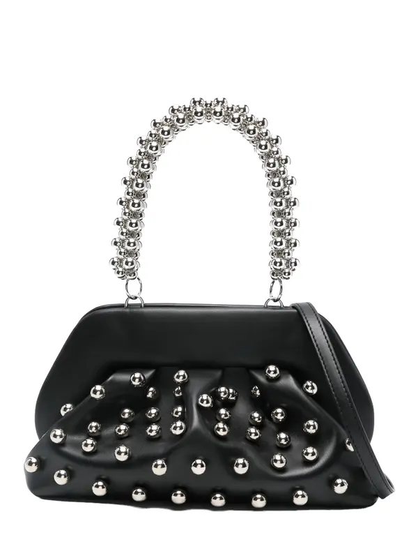 THEMOIRE Tia Beads Tote Bag - Black