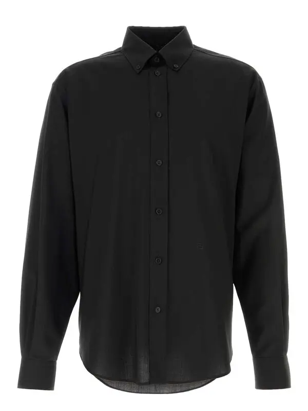 Fendi Wool Shirt - Black