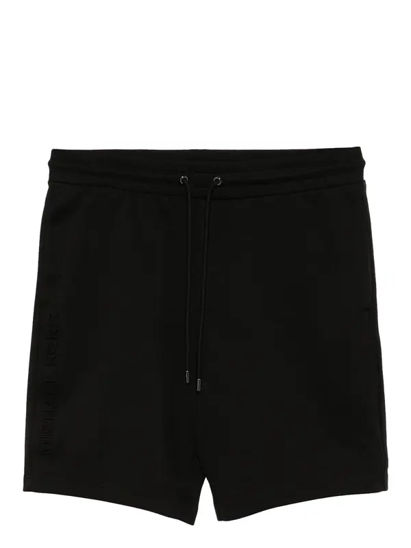 Michael Kors Logo-embossed Shorts - Black