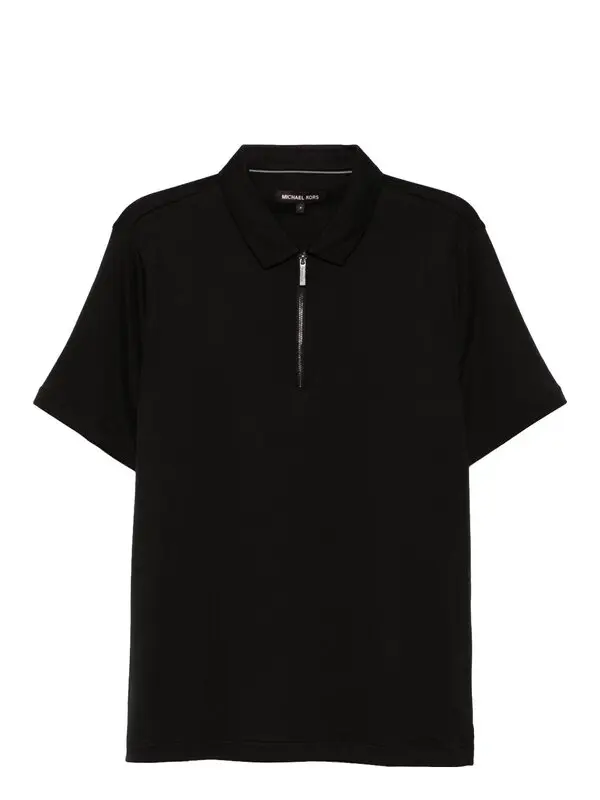 Michael Kors Sleek Polo Shirt - Black