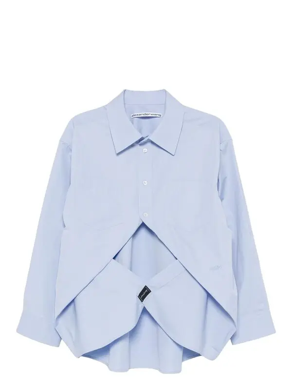 Alexander Wang Pull Back Shirt - Blue