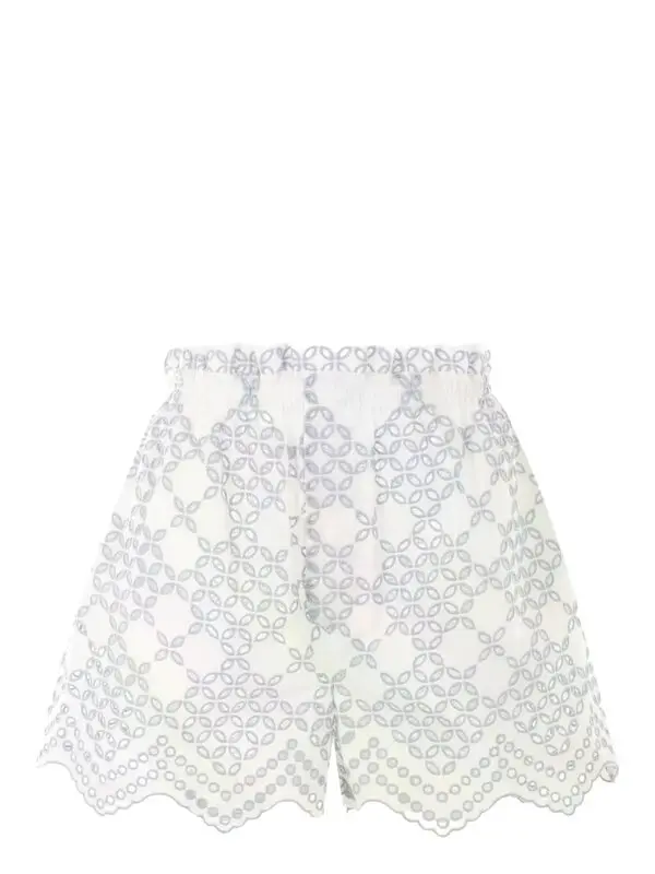 Raquel Diniz Bahia Sangallo Shorts - Neutrals