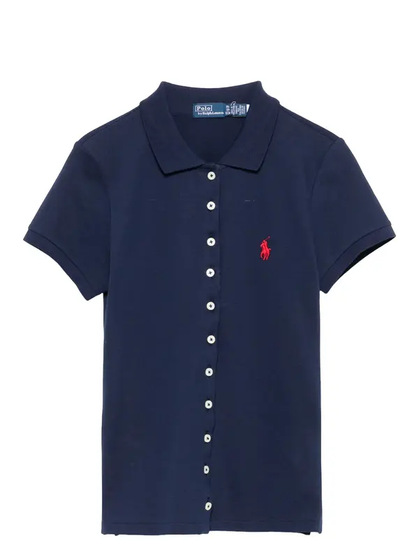 Polo Ralph Lauren Pony-embroidered Polo Shirt - Blue
