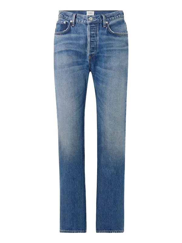 Citizens Of Humanity Blaine High-rise Straight-leg Jeans - Blue