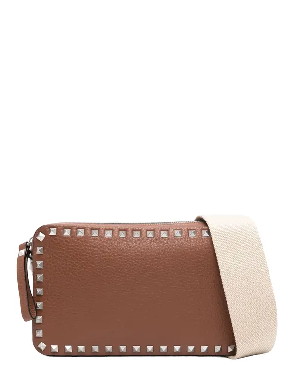 Valentino Garavani Rockstud Crossbody Bag - Brown