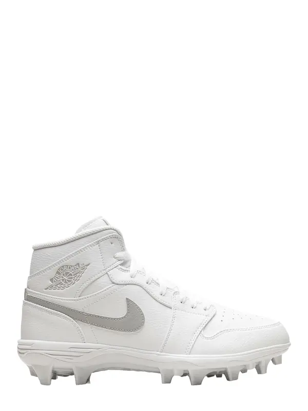 JORDAN 1 Mid Cleats - White