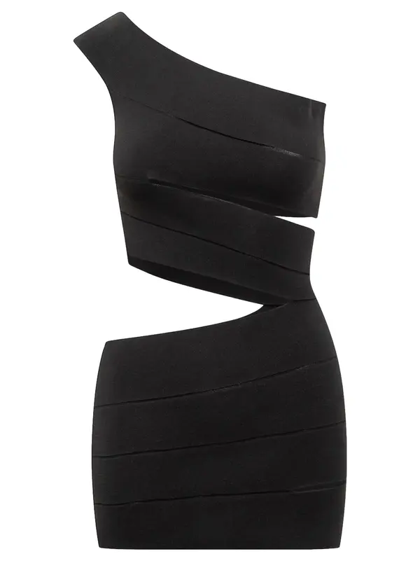Dsquared2 Bandage Mini Dress - Black