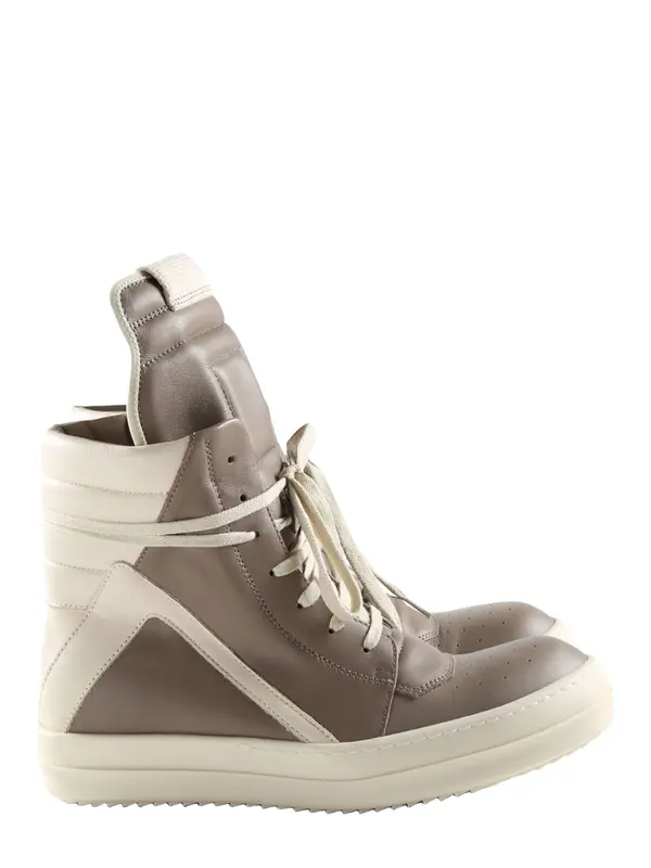 Rick Owens Porteville Geobasket Sneakers - Brown