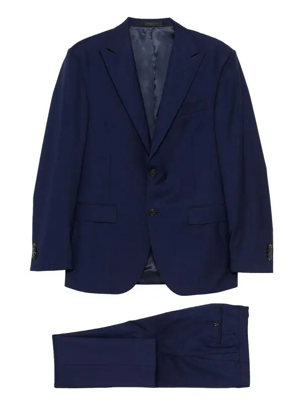 Corneliani Single-breasted Suit - Blue