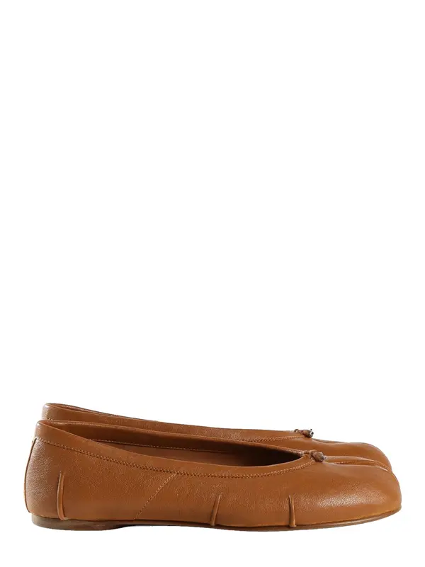 MAISON MARGIELA Tabi Ballet Flats - Brown