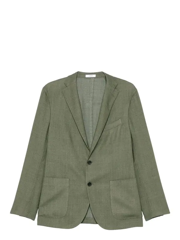 Boglioli Single-breasted Blazer - Green