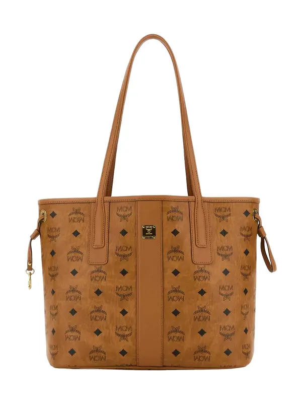 Mcm Liz Shopper Tote - Brown