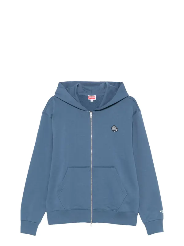 Kenzo Zip-up Hoodie - Blue