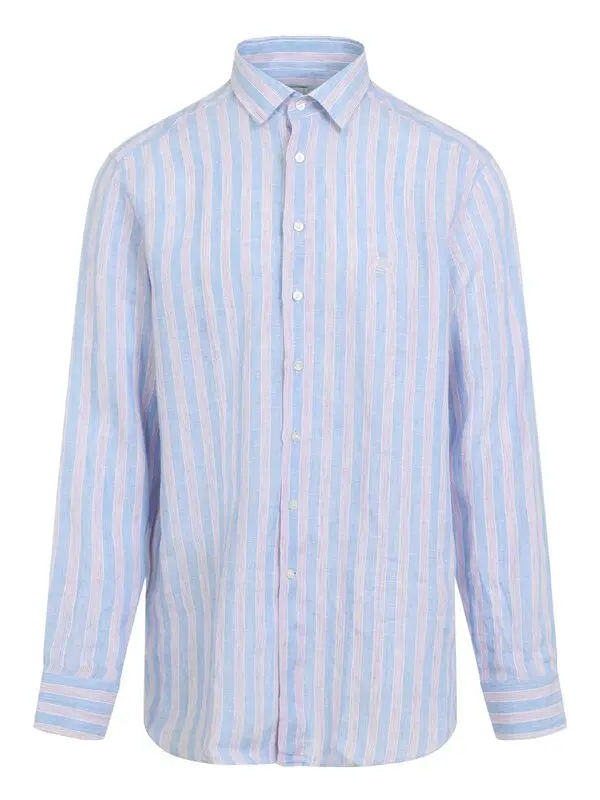 Etro Striped Shirt - Blue