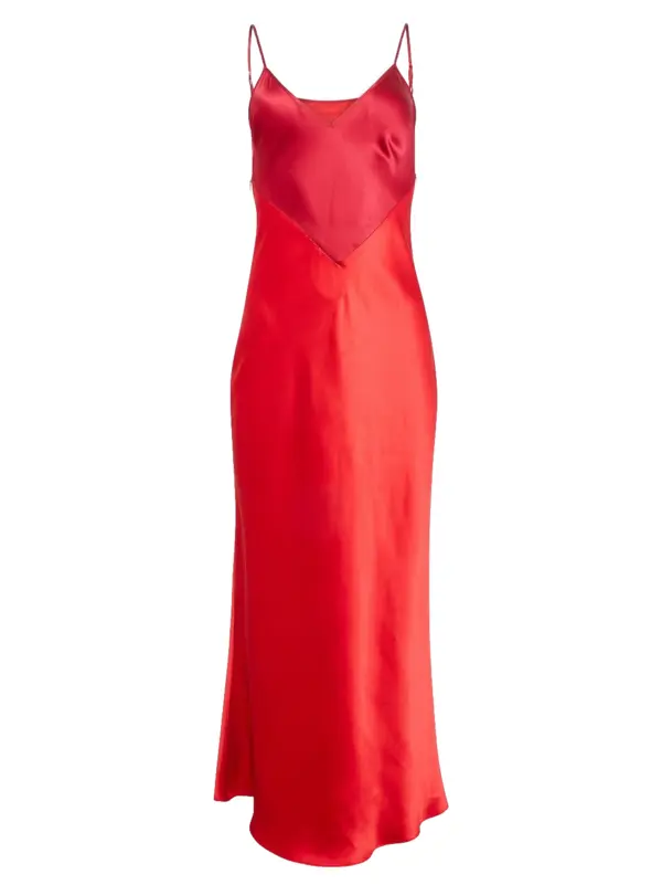 Fleur du Mal - Fleur Du Mal Silk Slip Dress