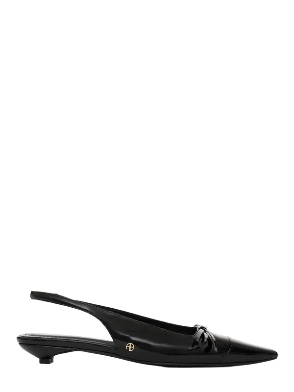 ANINE BING Zoey Slingback Pumps - Black