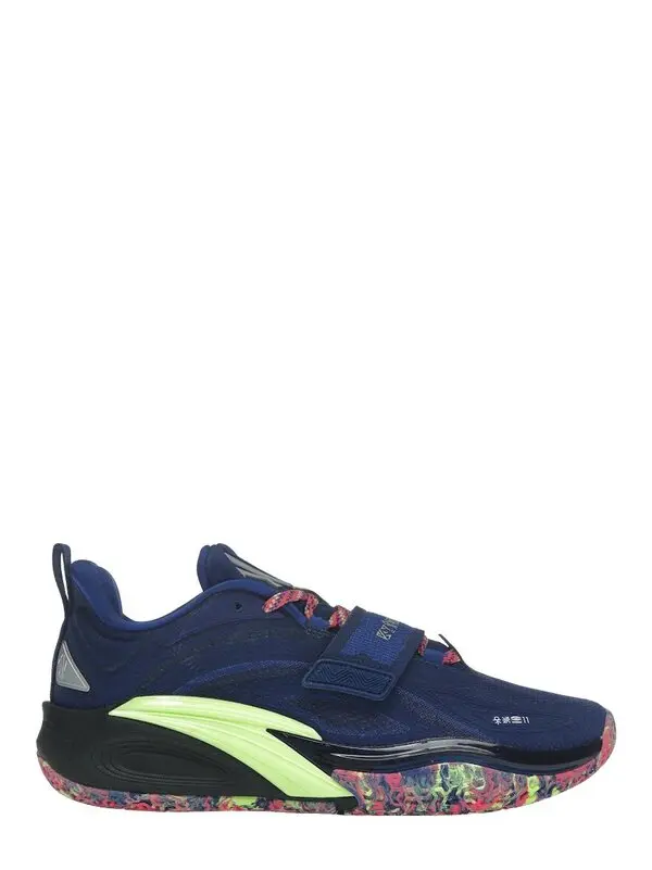 ANTA Kai 1 Da11asin Athletic Sneakers - Blue Aura/lime
