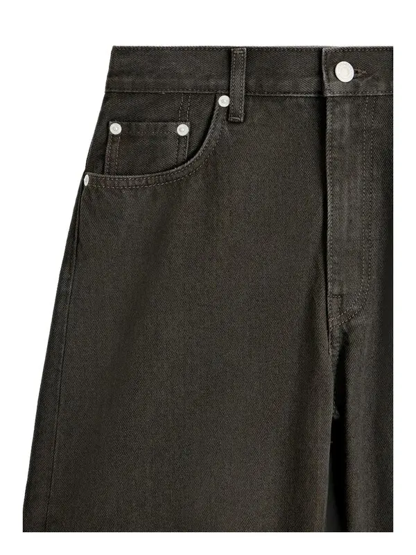 Cos Bay Barrel-leg Jeans - Brown