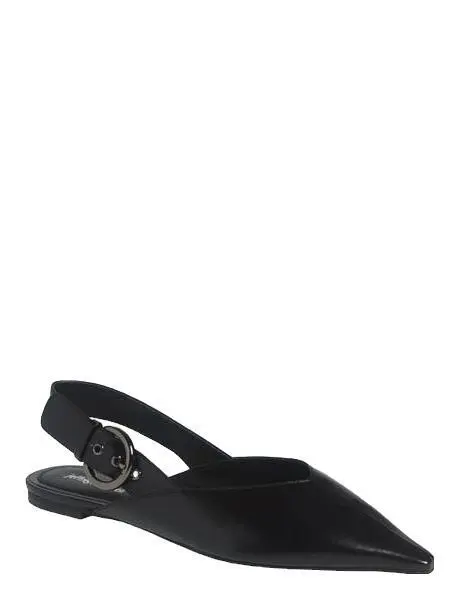 Jeffrey Campbell Scone Slingback Flats - Black