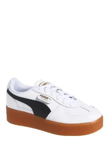 PUMA Palermo Elevata Platform Sneakers - Puma White-gum