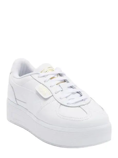 PUMA Palermo Elevata Platform Sneakers - Puma White