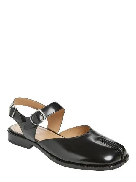MAISON MARGIELA Tabi Flat - Black