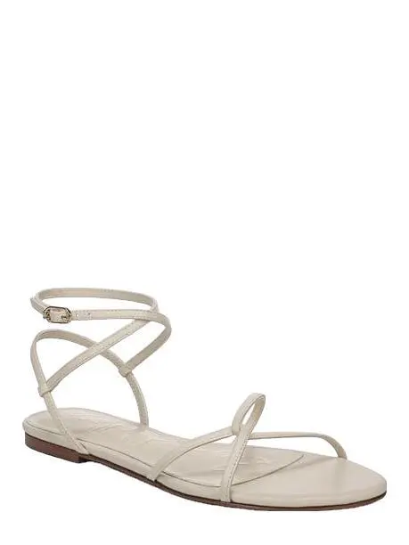 Sam Edelman Ellina Ankle Strap Sandals - Ivory