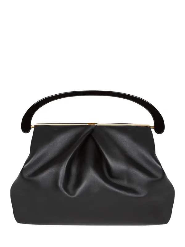 Dries Van Noten Leather Tote Bag - Black