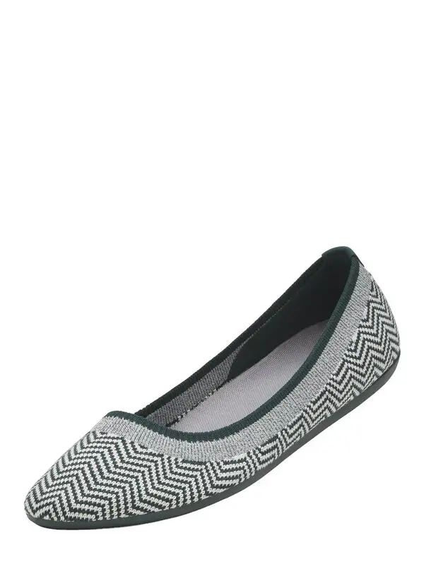 Allbirds Tree Breezer Knit Mesh Ballet Flats - Green