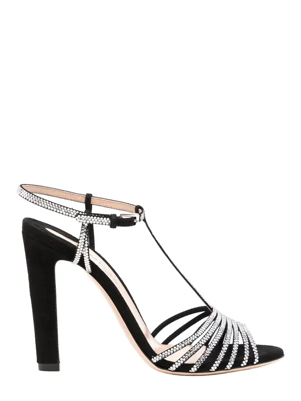 TOM FORD 105mm Jerry Sandals - Black