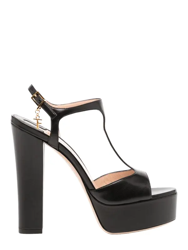 TOM FORD 130mm Angelina Sandals - Black
