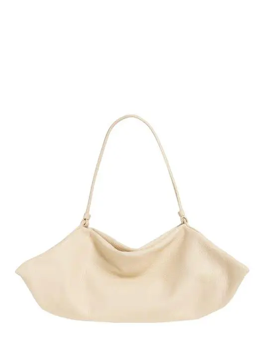 Altuzarra Origami Leather East/west Shoulder Bag - Weizen