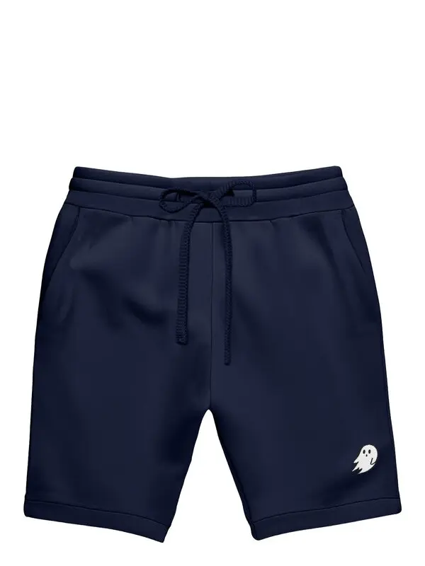 DALIX Ghost Relaxed Fleece Shorts - Navy
