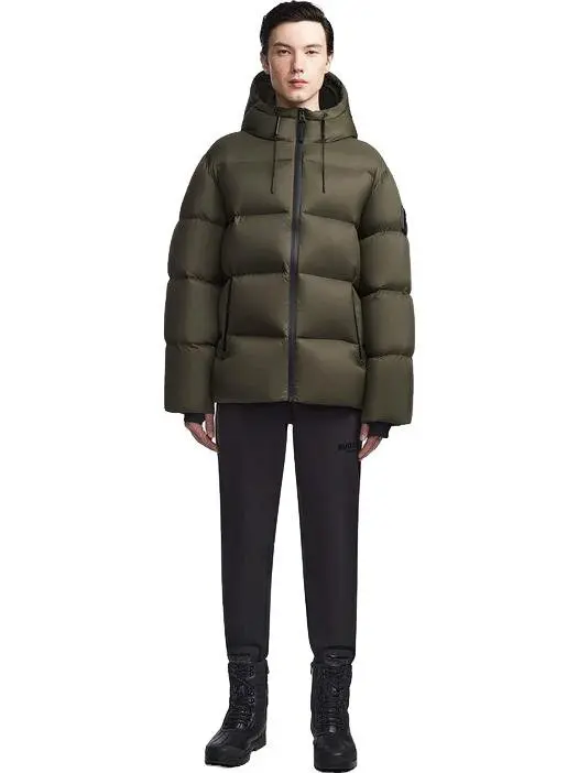 Rudsak Daniel Hooded Down Puffer - Green
