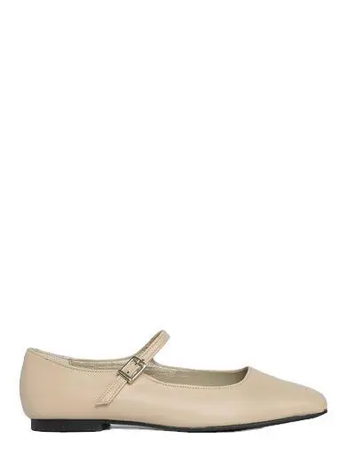 MENINA STEP Mary Jane Square Toe - Silver
