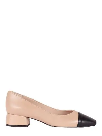 MENINA STEP Berta Nude With Tip - Black