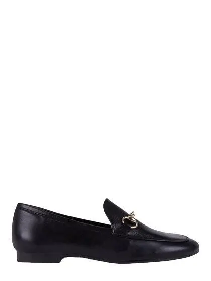 MENINA STEP Toledo Chain Loafers - Black