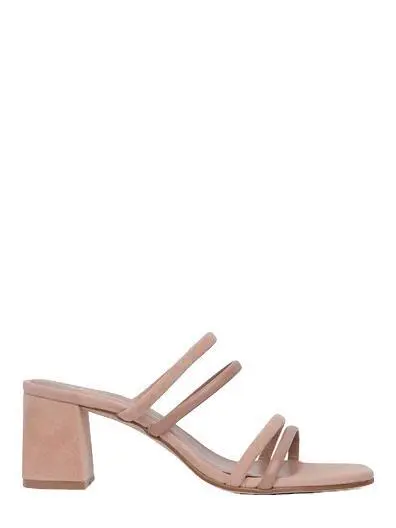 MENINA STEP Palermo Heeled Sandals - Red