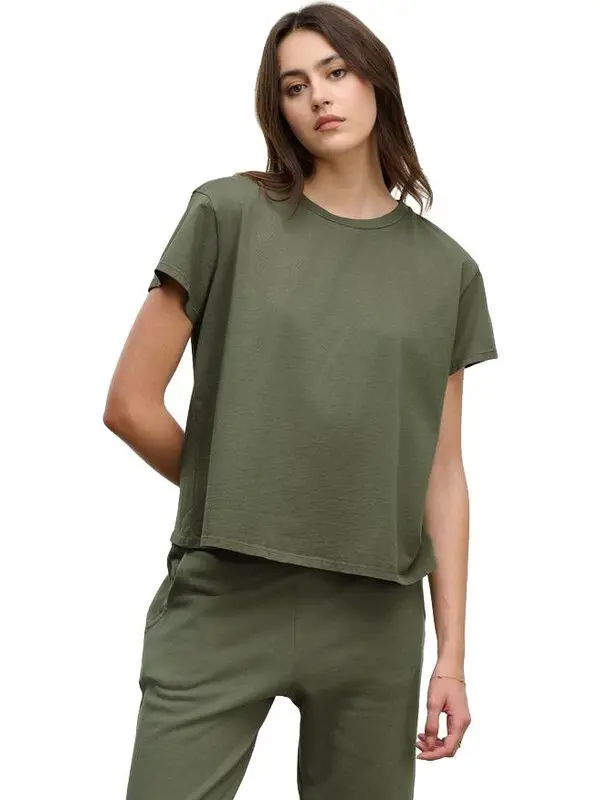 Velvet By Graham & Spencer Topanga Tee - Green