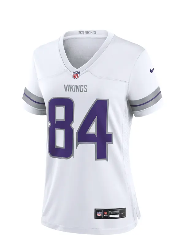 Nike Randy Moss Minnesota Vikings Nfl Game Football Jersey - White