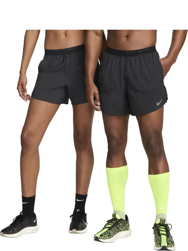 Nike Stride Dri-fit 5" Brief-lined Running Shorts - Black