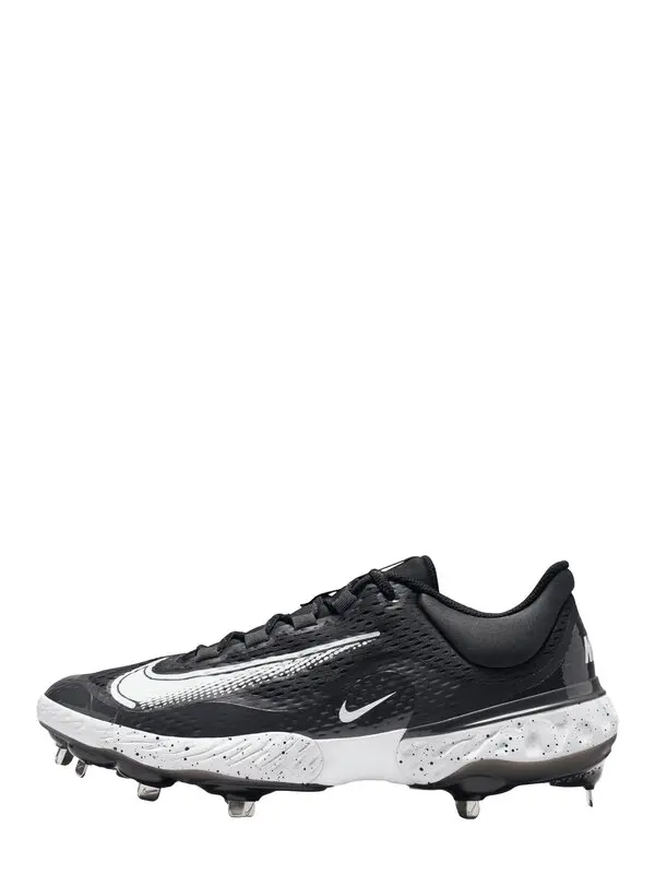 Nike Alpha Huarache Elite 4 Low Baseball Cleats - Black