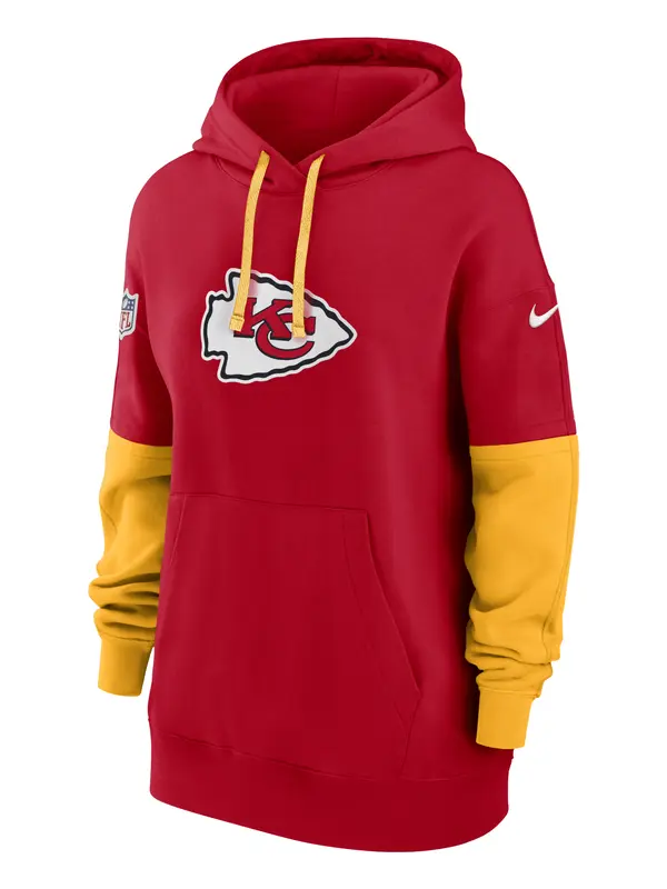 Nike Kansas City Chiefs Sideline Essential Nfl Pullover Hoodie - Red