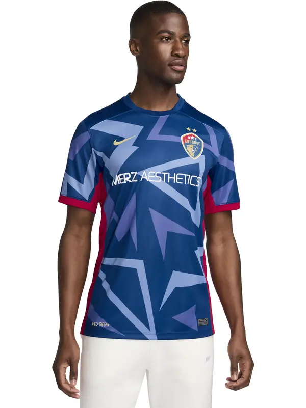 Nike North Carolina Courage 2024 Stadium Primary Dri-fit Nwsl Replica Jersey - Blue