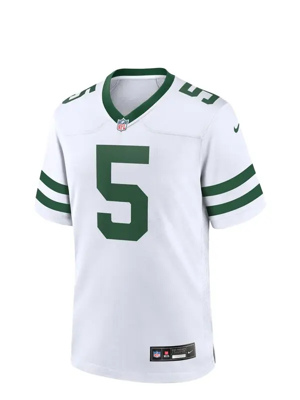 Nike Garrett Wilson New York Jets Nfl Game Football Jersey - Black