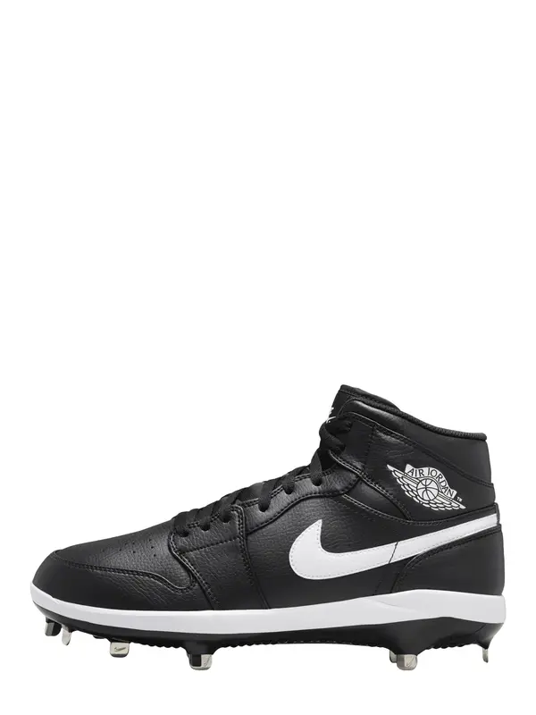 JORDAN 1 Retro Metal Baseball Cleats - Black