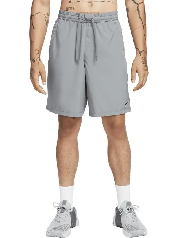 Nike Dri-fit 9" Unlined Versatile Shorts - Grey