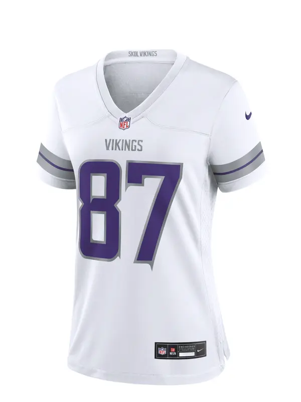 Nike T.j. Hockenson Minnesota Vikings Nfl Game Football Jersey - White