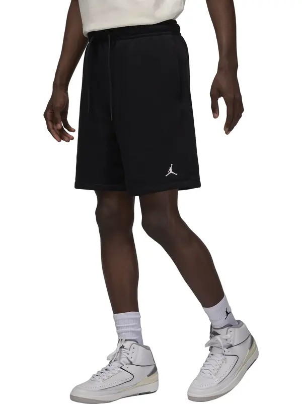 JORDAN Brooklyn Fleece Shorts - Black