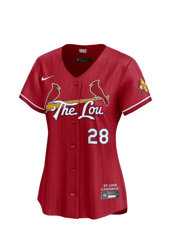 Nike Nolan Arenado St. Louis Cardinals City Connect Mlb Limited Jersey - Red